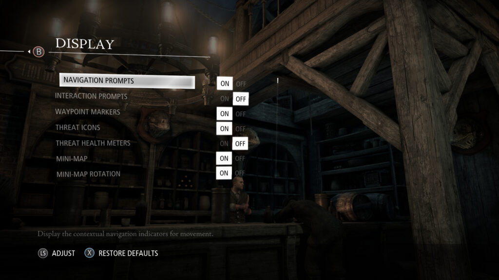 Customize your user interface in Thief - Gematsu