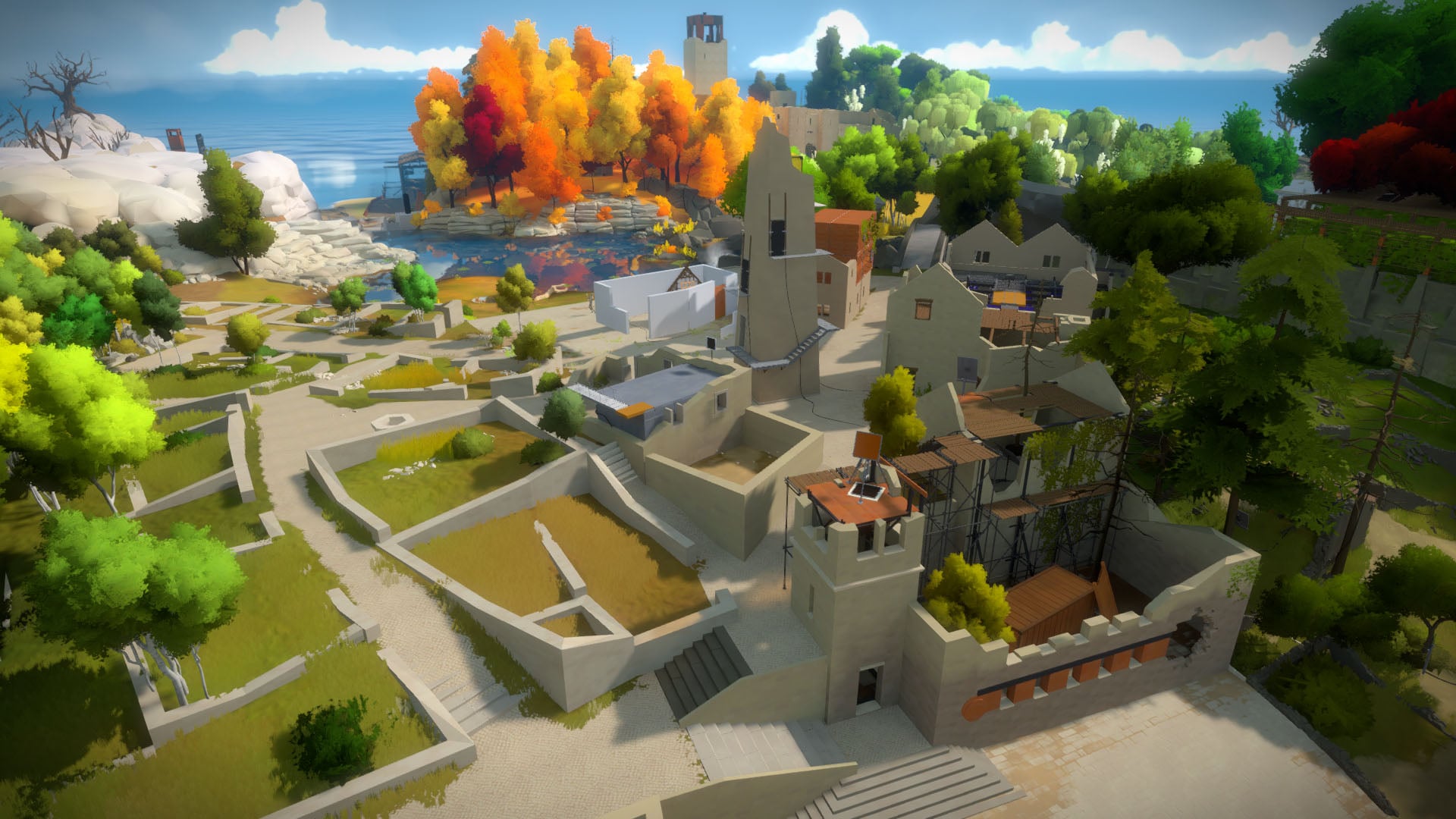 The Witness screenshot teases “last minute area” - Gematsu