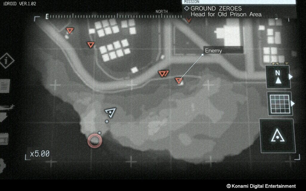 First look at Metal Gear Solid V: Ground Zeroes’ iDROID app - Gematsu