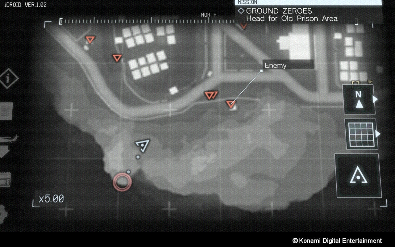 First look at Metal Gear Solid V: Ground Zeroes’ iDROID app - Gematsu