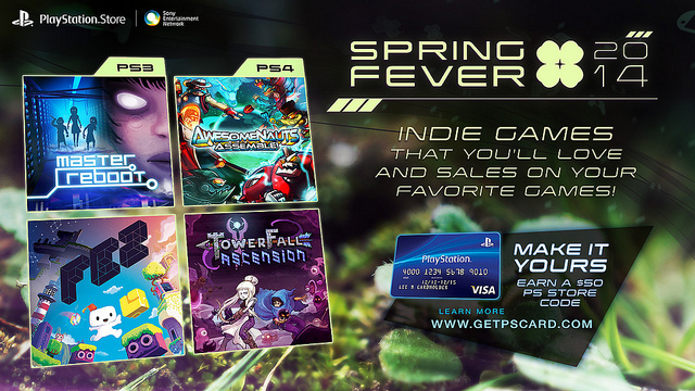 PlayStation Network Spring Fever 2014 lineup announced - Gematsu