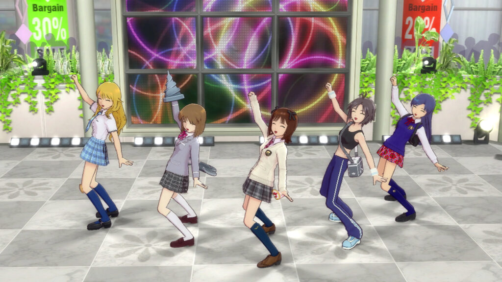 The Idolmaster: One For All Ranko and Serika gameplay - Gematsu