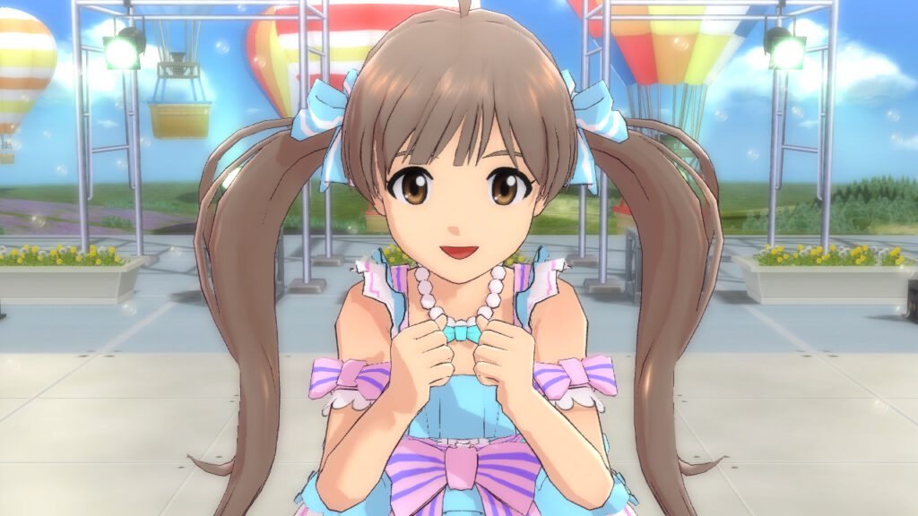 The Idolmaster: One For All Ranko and Serika gameplay - Gematsu