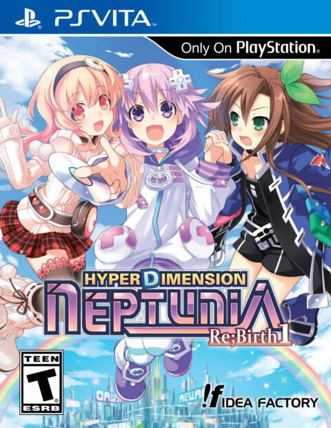 Hyperdimension Neptunia Re;Birth 1 U.S. box art - Gematsu