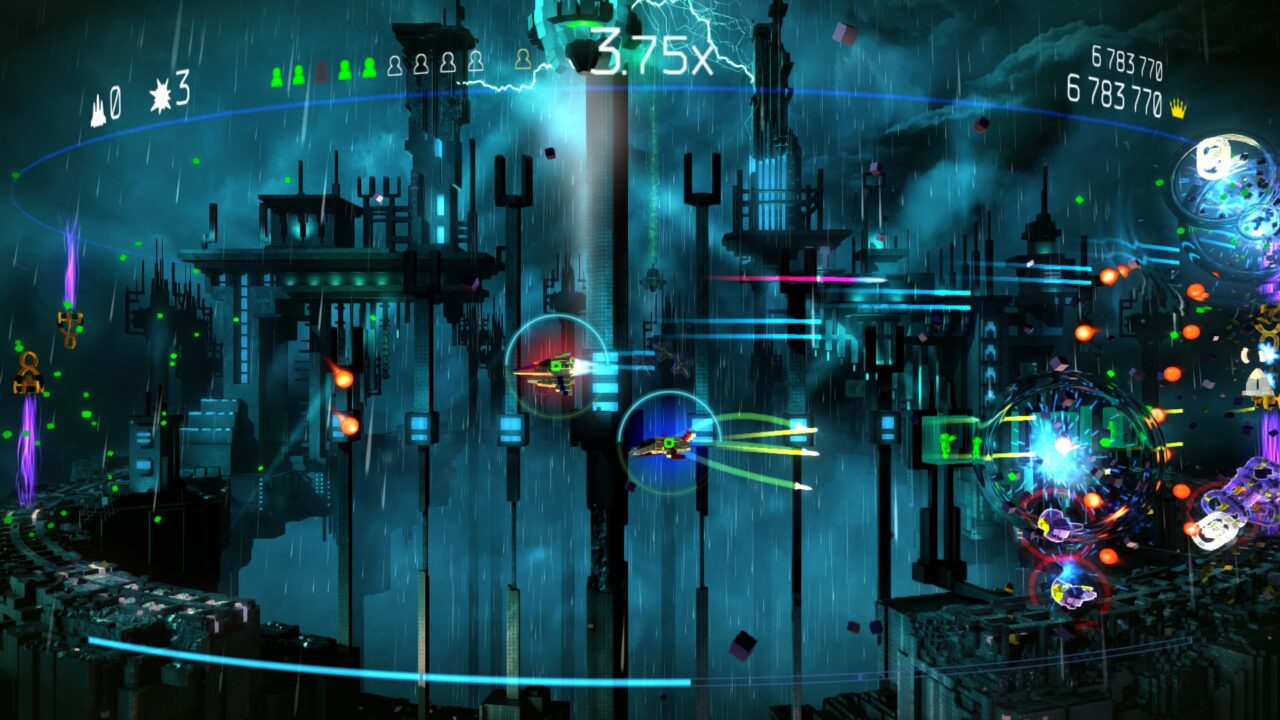 Resogun ‘Heroes’ DLC details, trailer, and screenshots - Gematsu