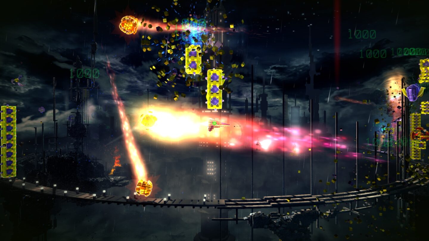 Resogun ‘Heroes’ DLC details, trailer, and screenshots - Gematsu