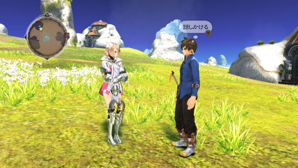 Tales of Zestiria screenshots show Maltran, Bartlow, map actions, real ...