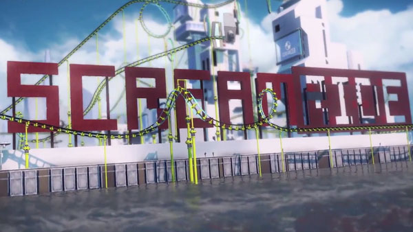 ScreamRide video shows roller coasters, destruction - Gematsu