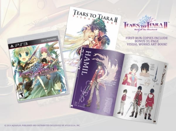 Tears to Tiara II pre-order bonus announced, main characters introduced ...