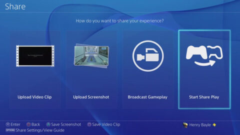 PS4’s Share Play introduced in new video - Gematsu
