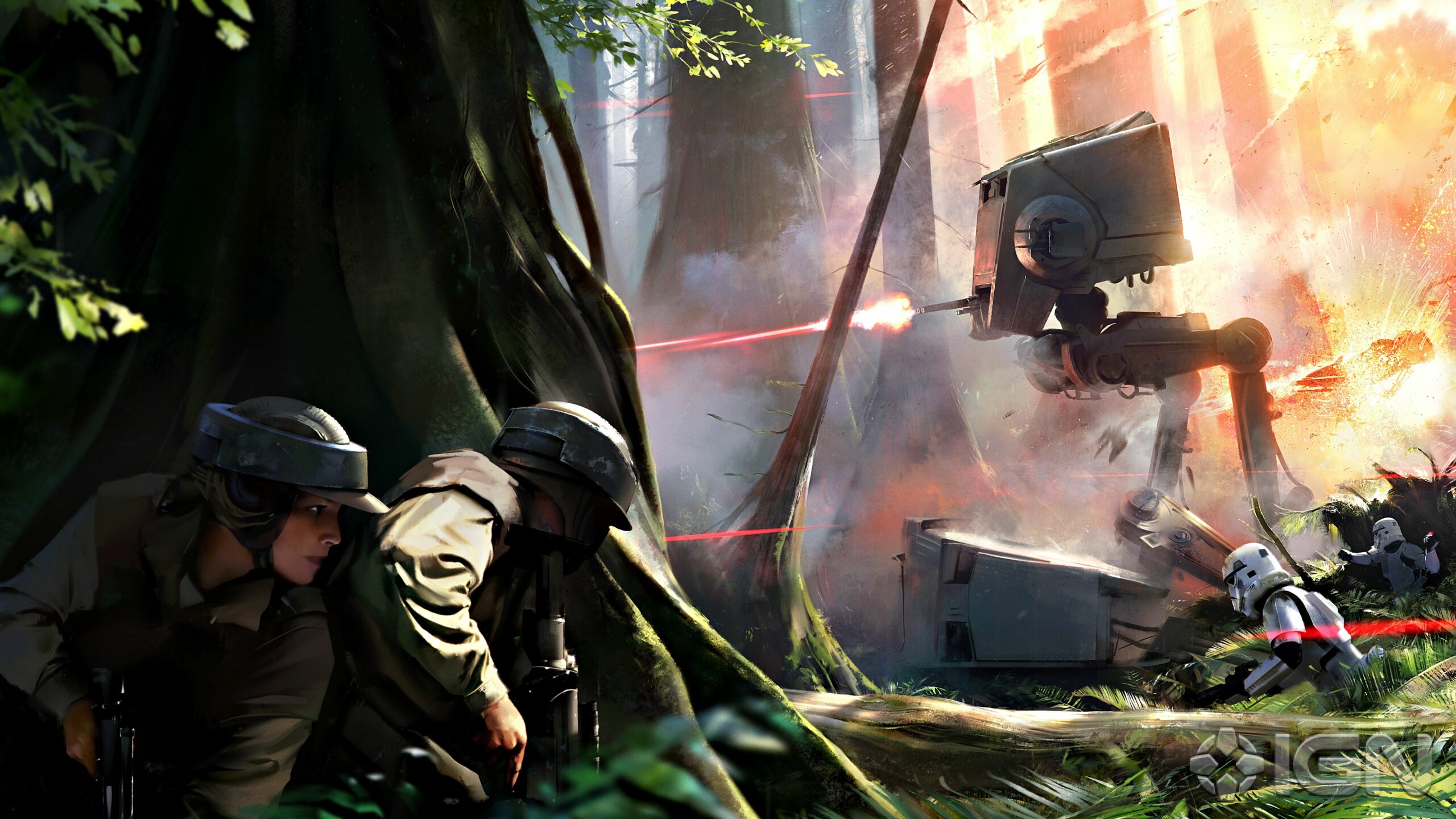 First Star Wars Battlefront concept art - Gematsu