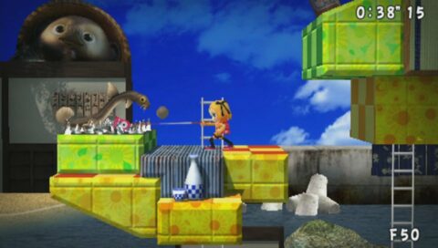 Sayonara Umihara Kawase Chirari Japanese box art, screenshots - Gematsu