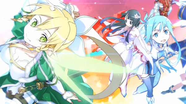 Sword Art Online: Lost Song ‘Asuna, Leafa, and Yui’ TV spot, basic ...