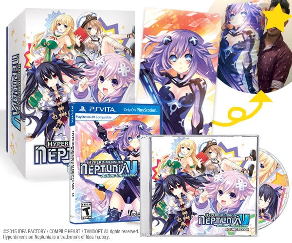 Hyperdimension Neptunia U limited edition announced - Gematsu
