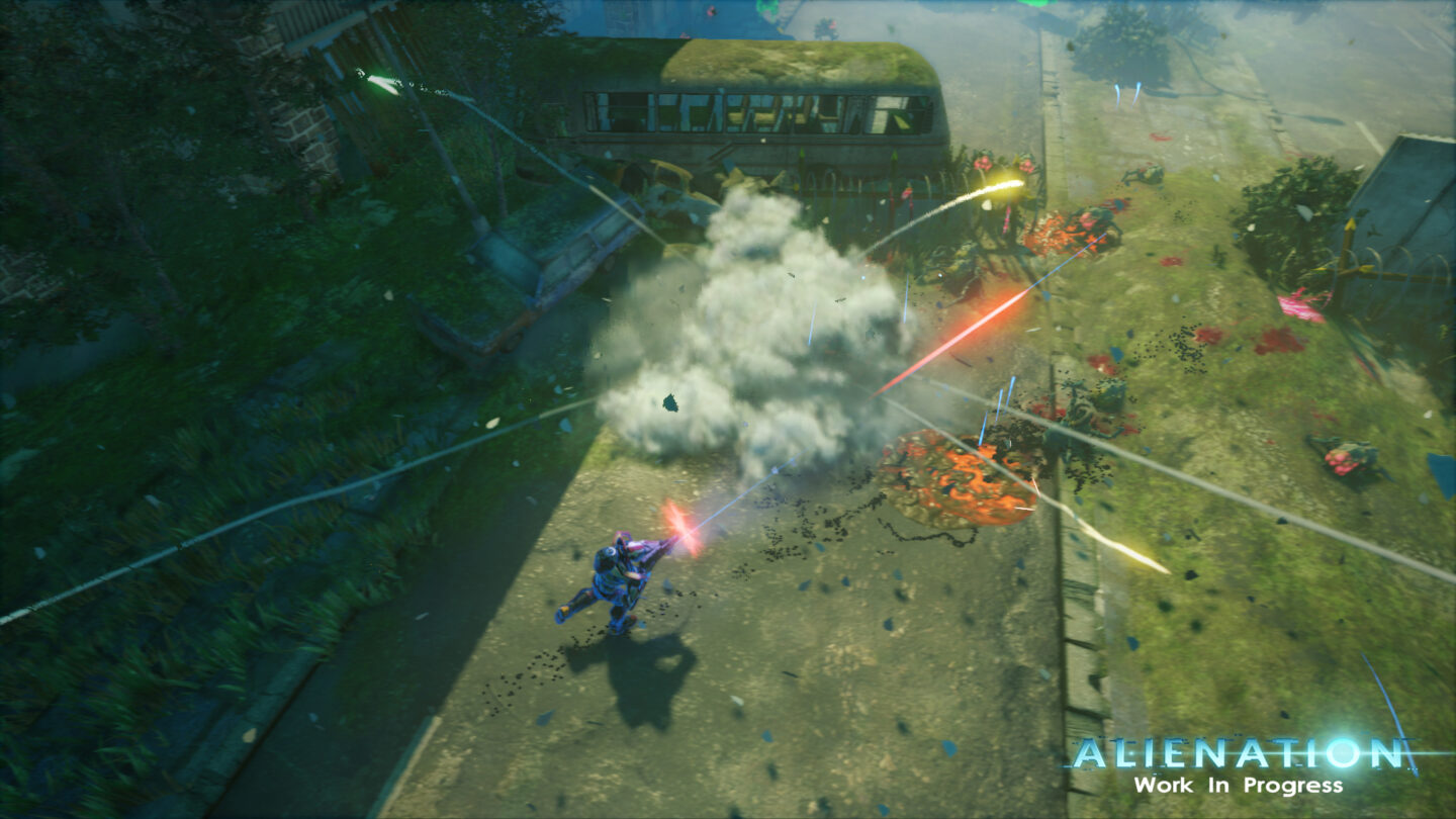 Alienation screenshots - Gematsu