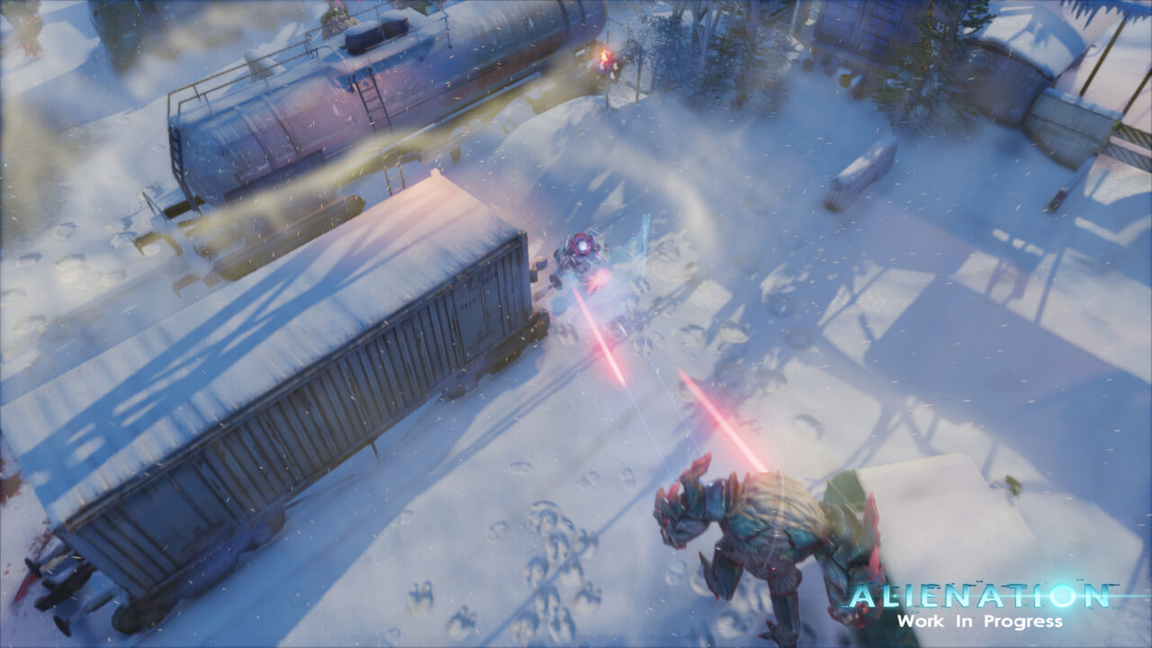 Alienation screenshots - Gematsu
