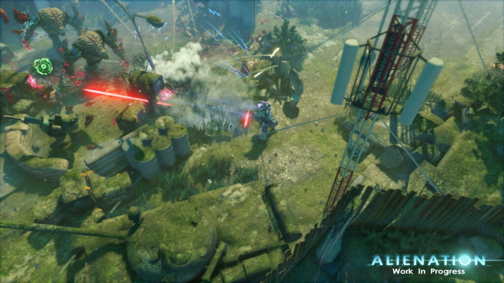 Alienation screenshots - Gematsu