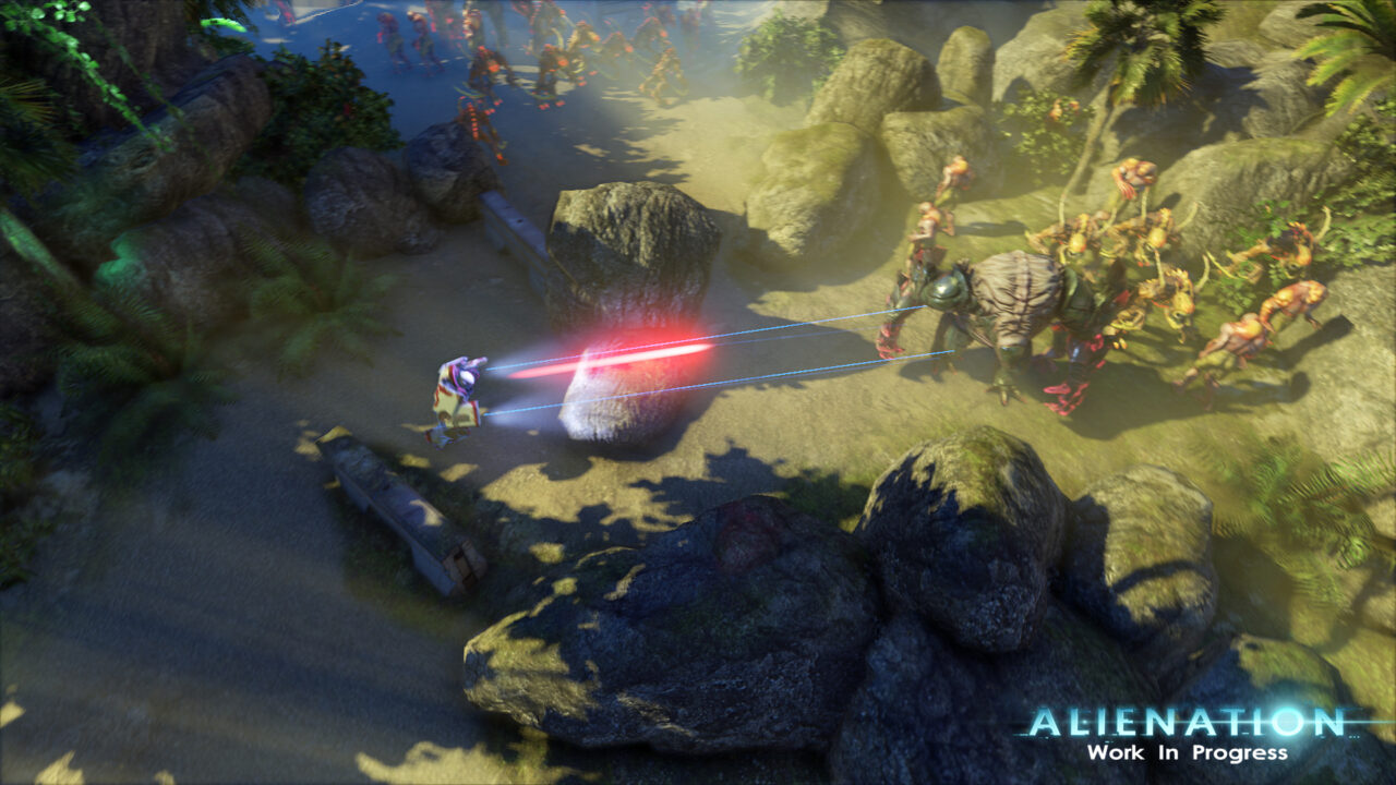 Alienation screenshots - Gematsu