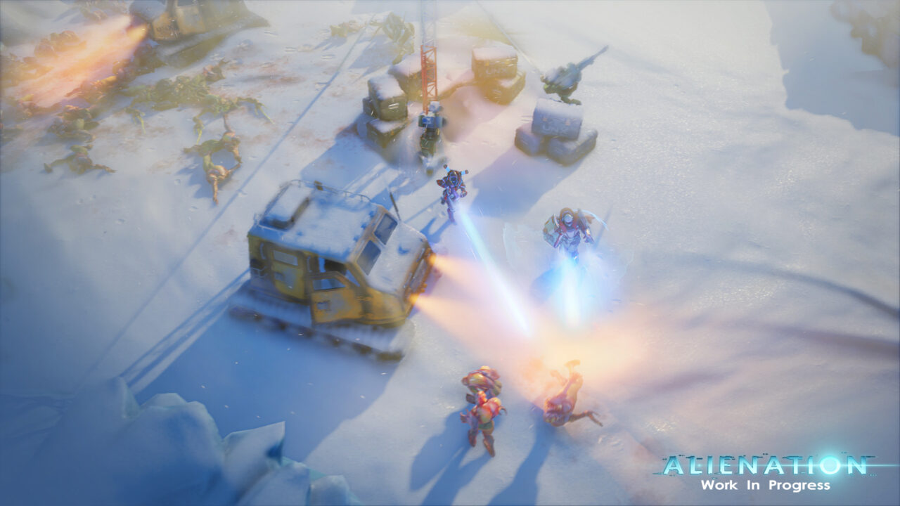 Alienation screenshots - Gematsu