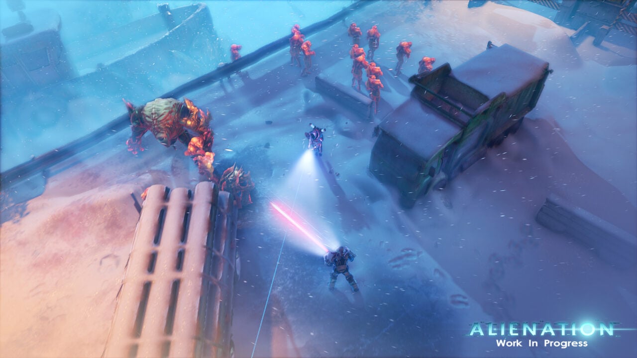 Alienation screenshots - Gematsu