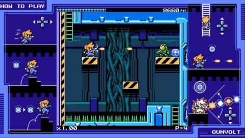 Gal Gunvolt for PS4, PS Vita includes 3DS DLC stages - Gematsu