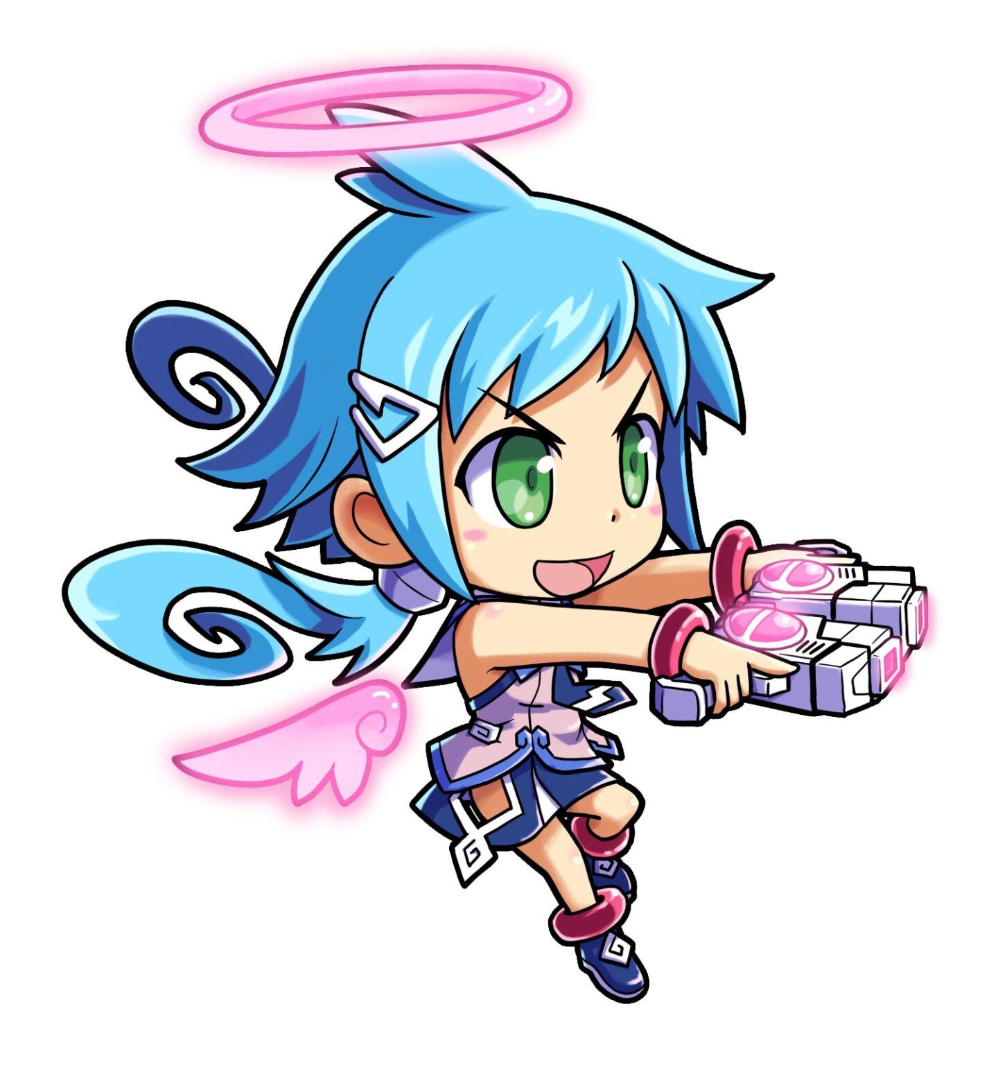 Gal Gunvolt for PS4, PS Vita includes 3DS DLC stages - Gematsu