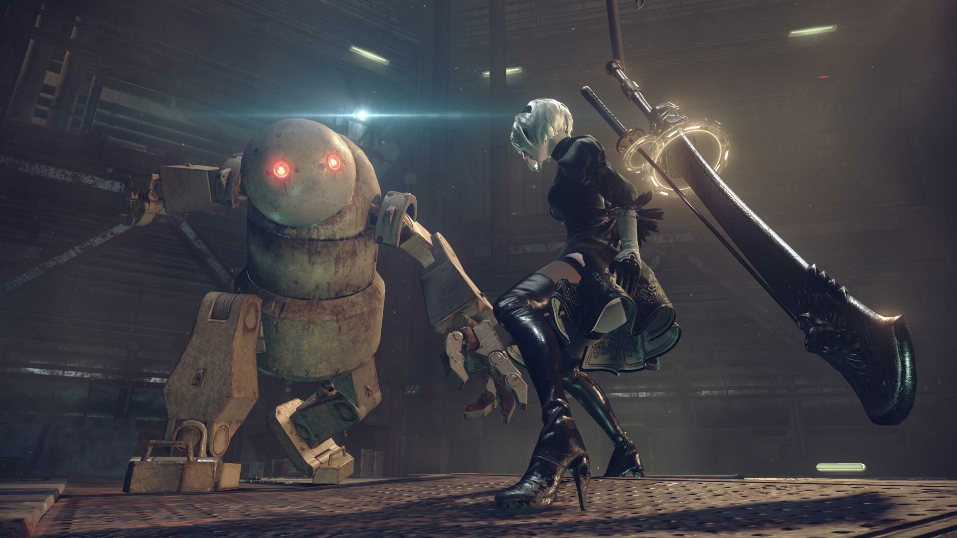 NieR: Automata first gameplay trailer, screenshots - Gematsu