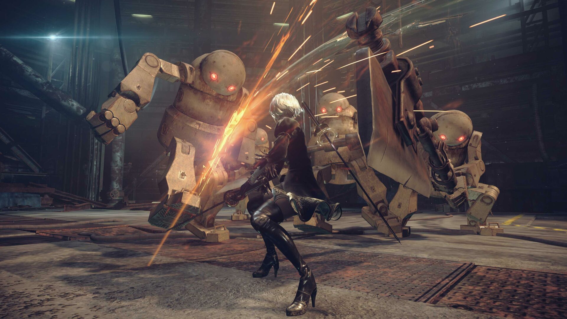 NieR: Automata first gameplay trailer, screenshots - Gematsu