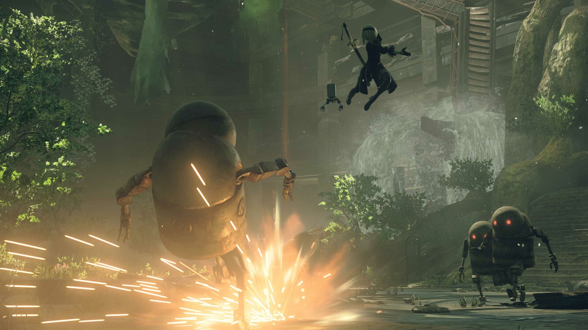 NieR: Automata first gameplay trailer, screenshots - Gematsu