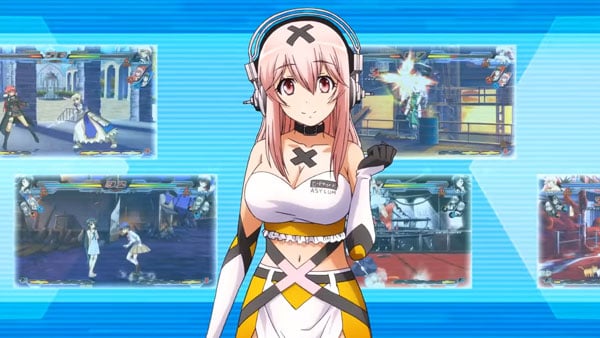 Super Sonico teaches you how to play Nitroplus Blasterz - Gematsu