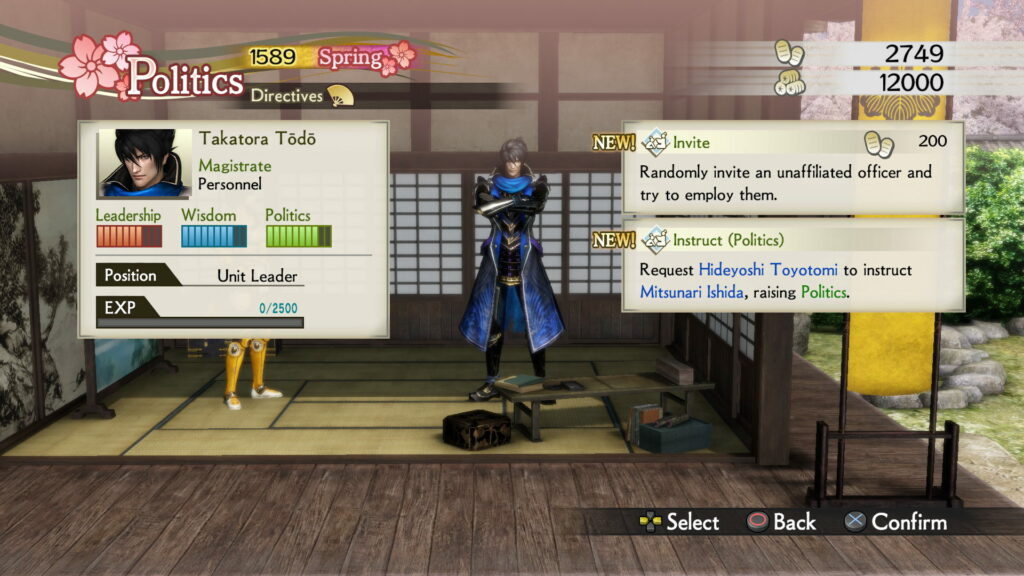 Samurai Warriors 4: Empires details Castle feature - Gematsu