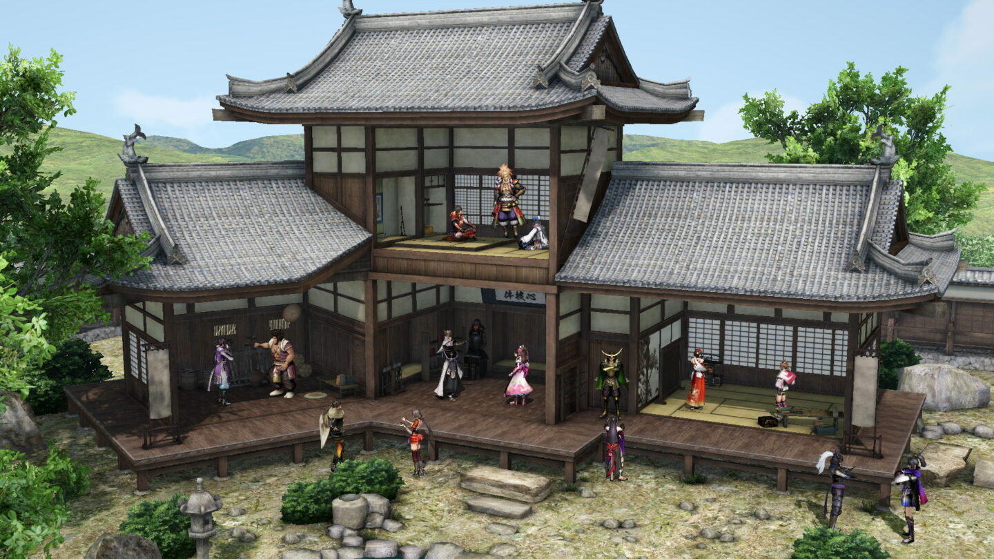 Samurai Warriors 4: Empires details Castle feature - Gematsu