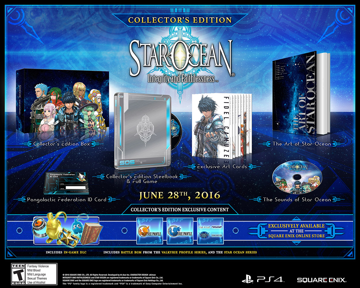 Star Ocean 5 launches June 28 in North America, July 1 in Europe - Gematsu