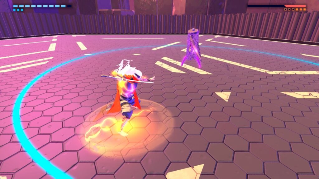 Furi gameplay trailer showcases boss battle - Gematsu