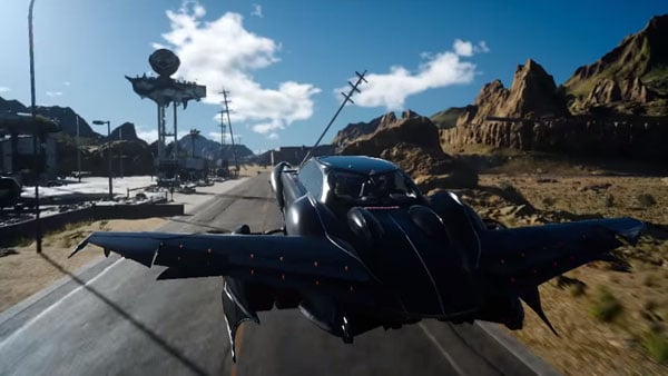 Final Fantasy XV’s flying car will be fully controllable - Gematsu