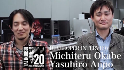 Resident Evil 20th anniversary video interview: Michiteru Okabe and Yasuhiro Anpo - Gematsu