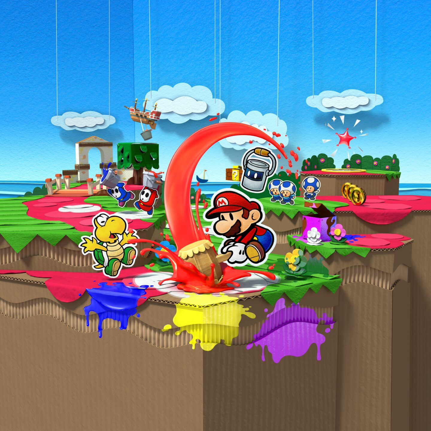 Paper Mario: Color Splash launches October 7 - Gematsu