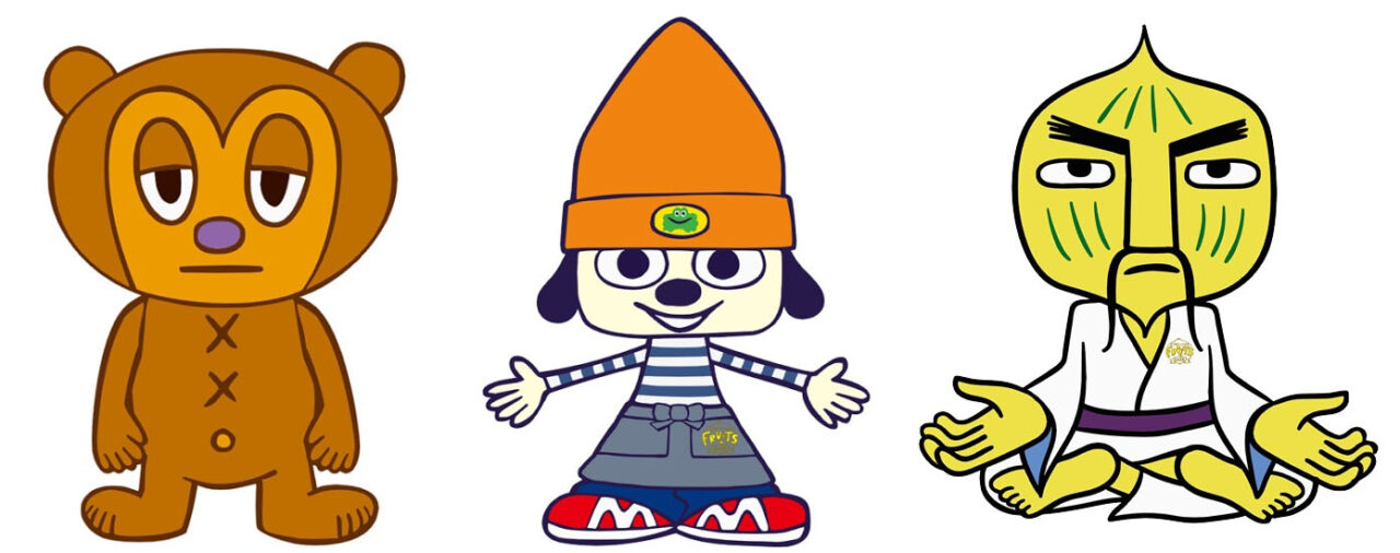 PaRappa the Rapper anime shorts series PJ Berri no Mogumogu Munyamunya ...