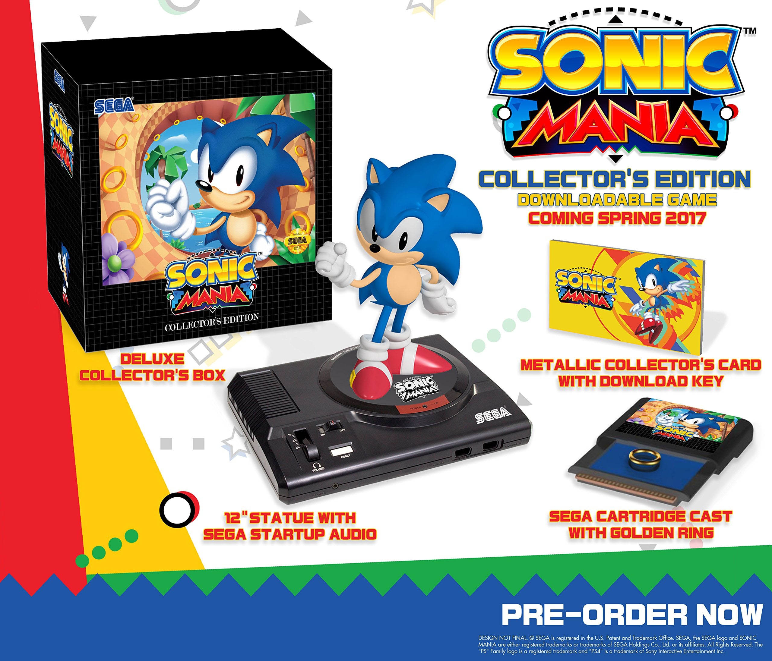 Sonic Mania collector's edition announced for North America - Gematsu