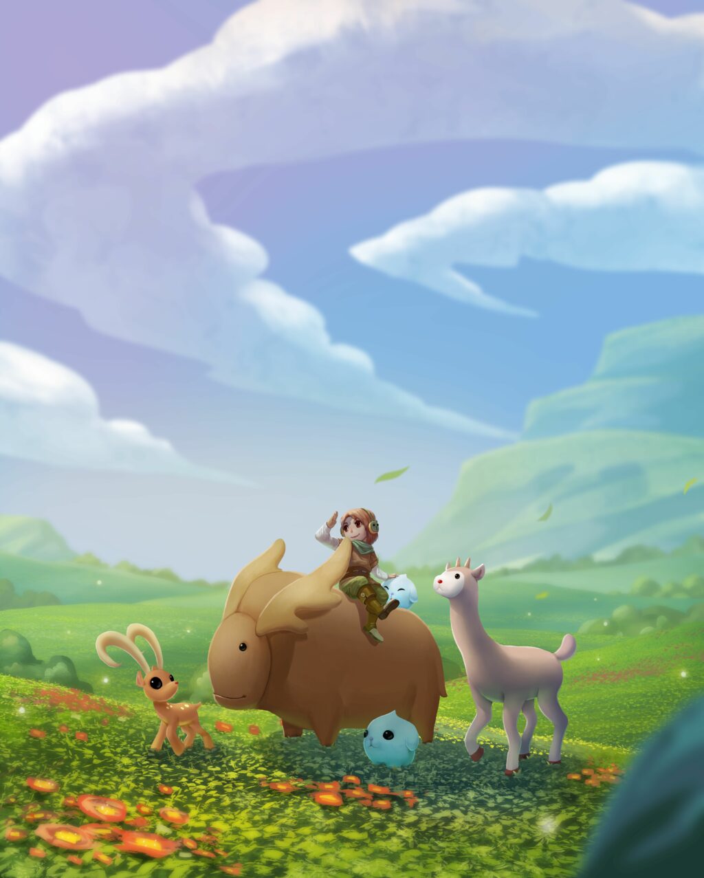 Open-world adventure Yonder announced for PS4, PC - Gematsu