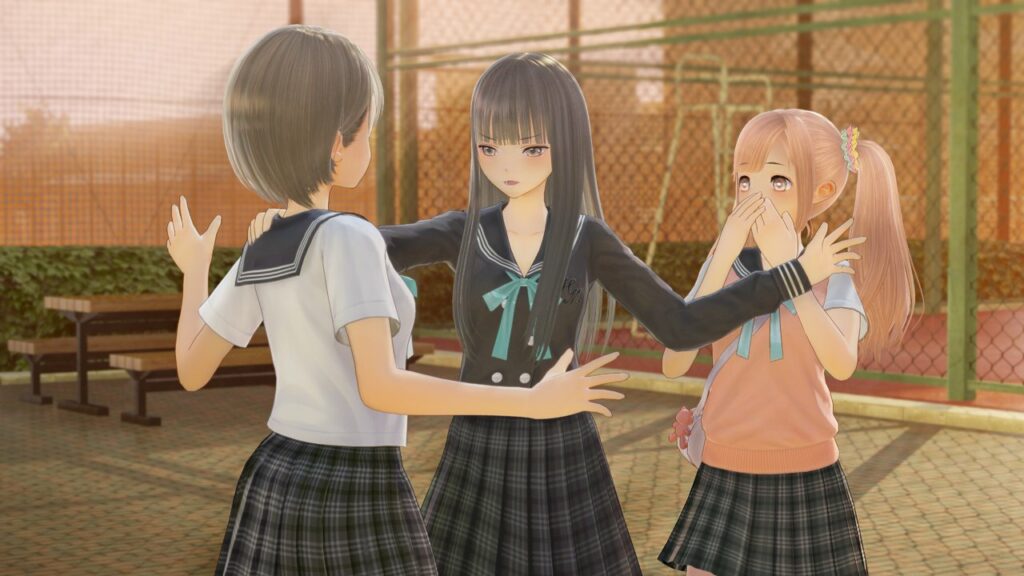 Blue Reflection debut trailer; daily flow, Chihiro Inoue, and Yuri ...