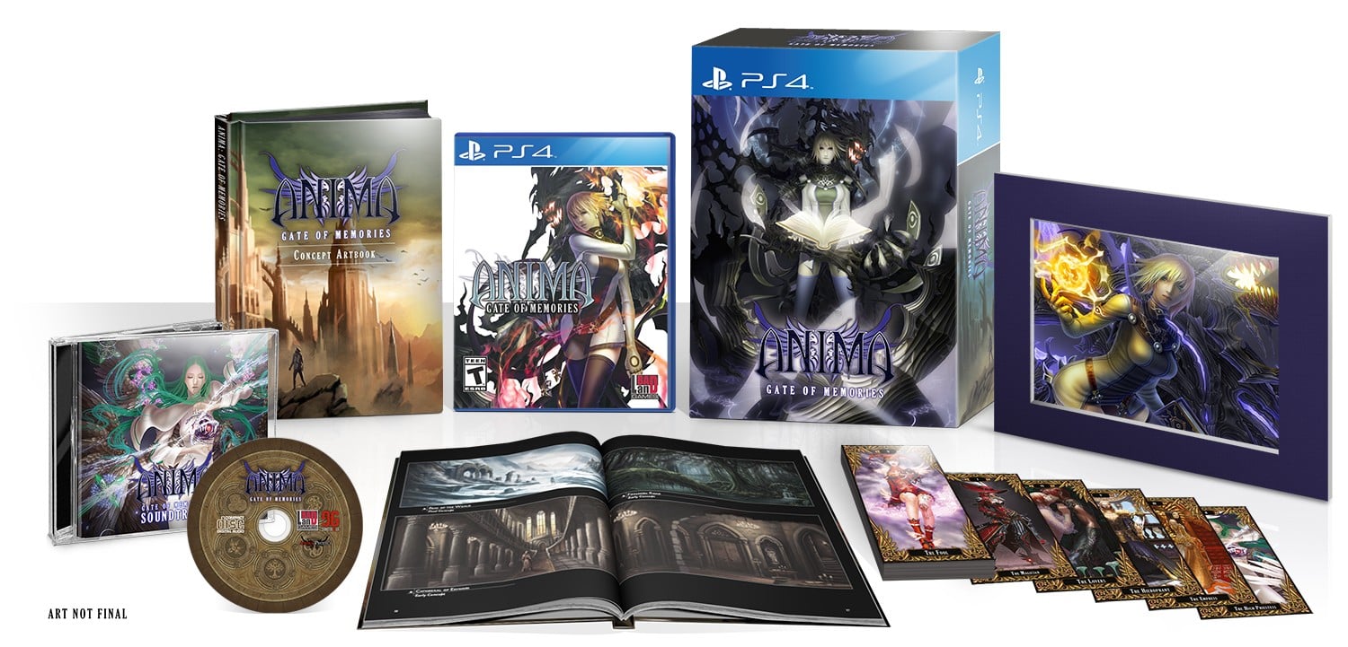 Anima: Gate of Memories PS4 limited edition physical version launches ...