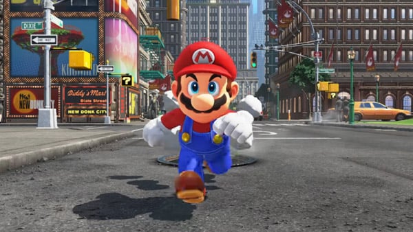 Super Mario Odyssey ‘basic actions’ introduction gameplay - Gematsu