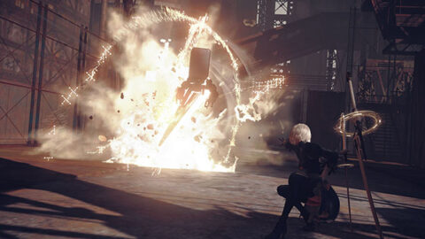 NieR: Automata ‘Auto Chips’ feature gameplay - Gematsu