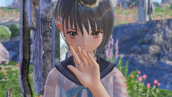 Eight minutes of Blue Reflection gameplay with character designer Mel ...