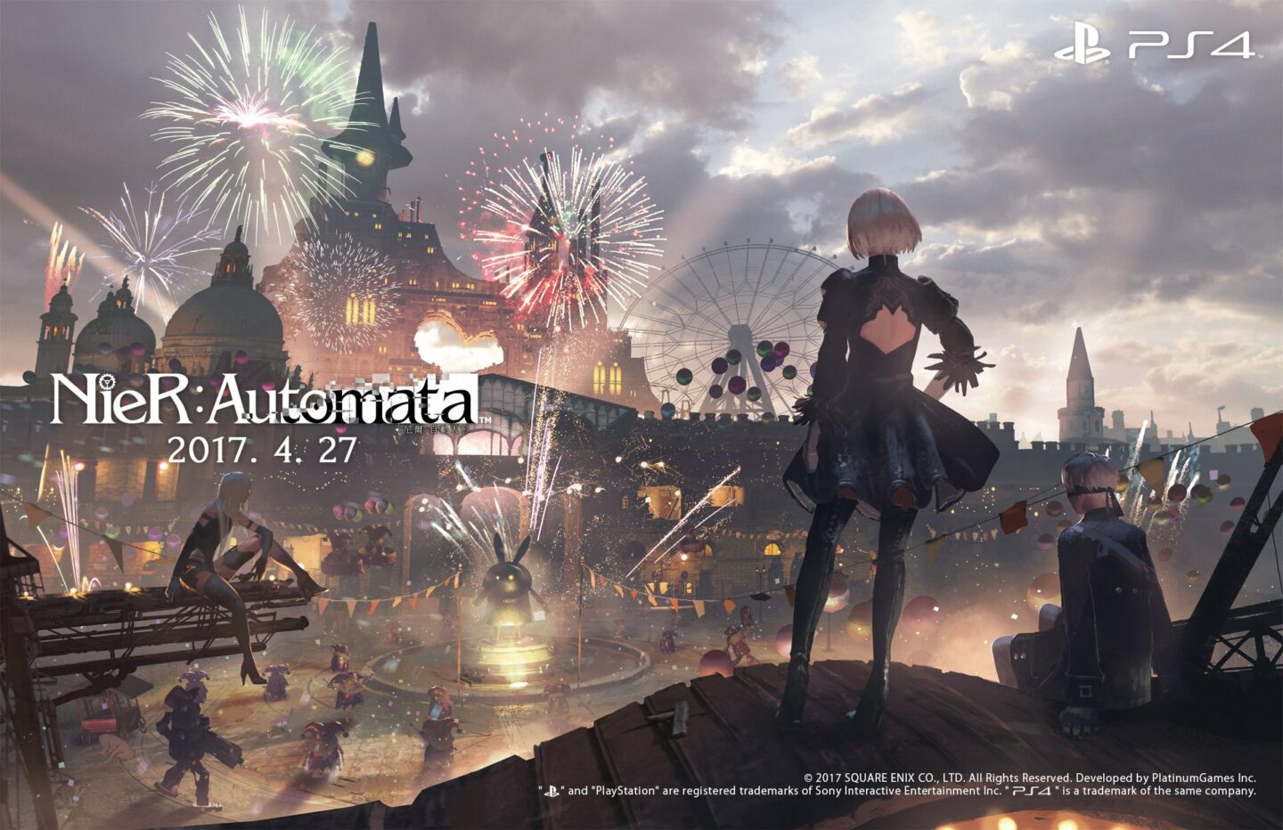 NieR: Automata artwork commemorates 500,000 PS4 shipments and digital ...