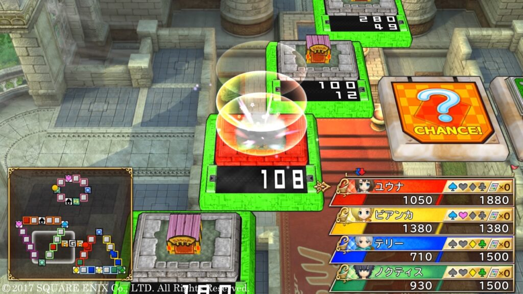 Itadaki Street Dragon Quest & Final Fantasy 30th Anniversary has cross ...