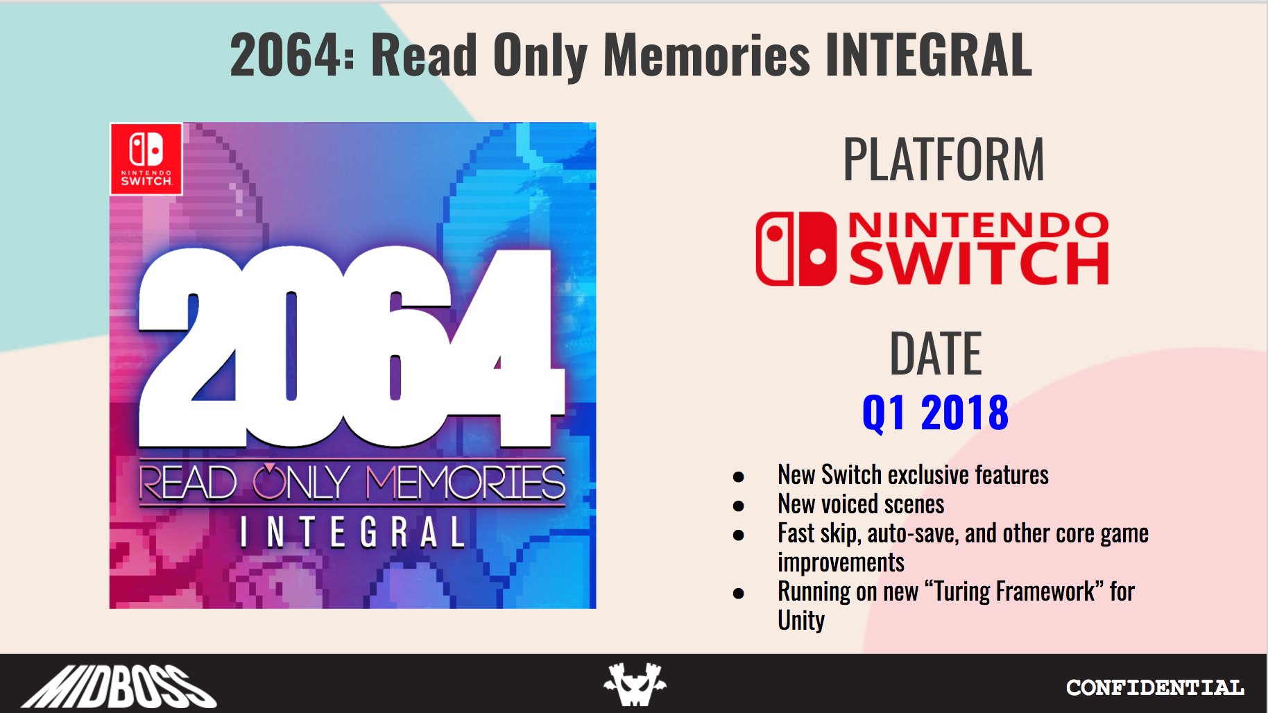 2064: Read Only Memories coming to Switch in Q1 2018, Xbox One version ...