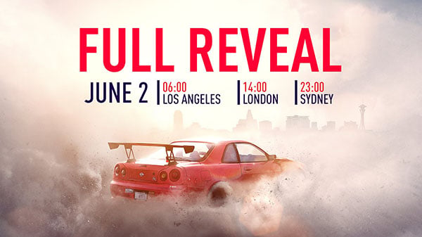 Need for Speed 2017 reveal set for June 2 - Gematsu
