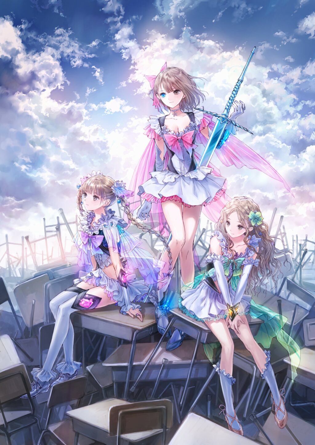 Blue Reflection details story, new trailer - Gematsu